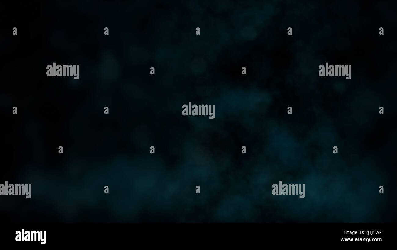 dark blue - green scene bg with smoke - abstract 3D rendering Stock ...