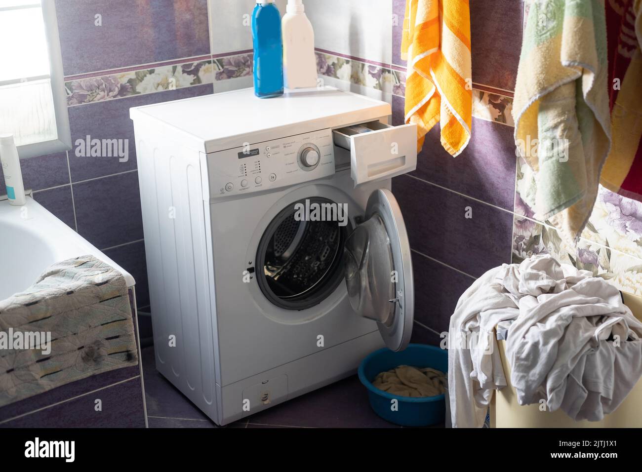 large dump of old and unusable ferrous material and a large broken ...