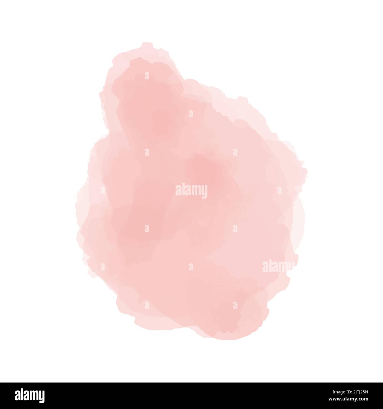 Blush pink watercolor stains Paint stropke. Abstract pink watercolor ...