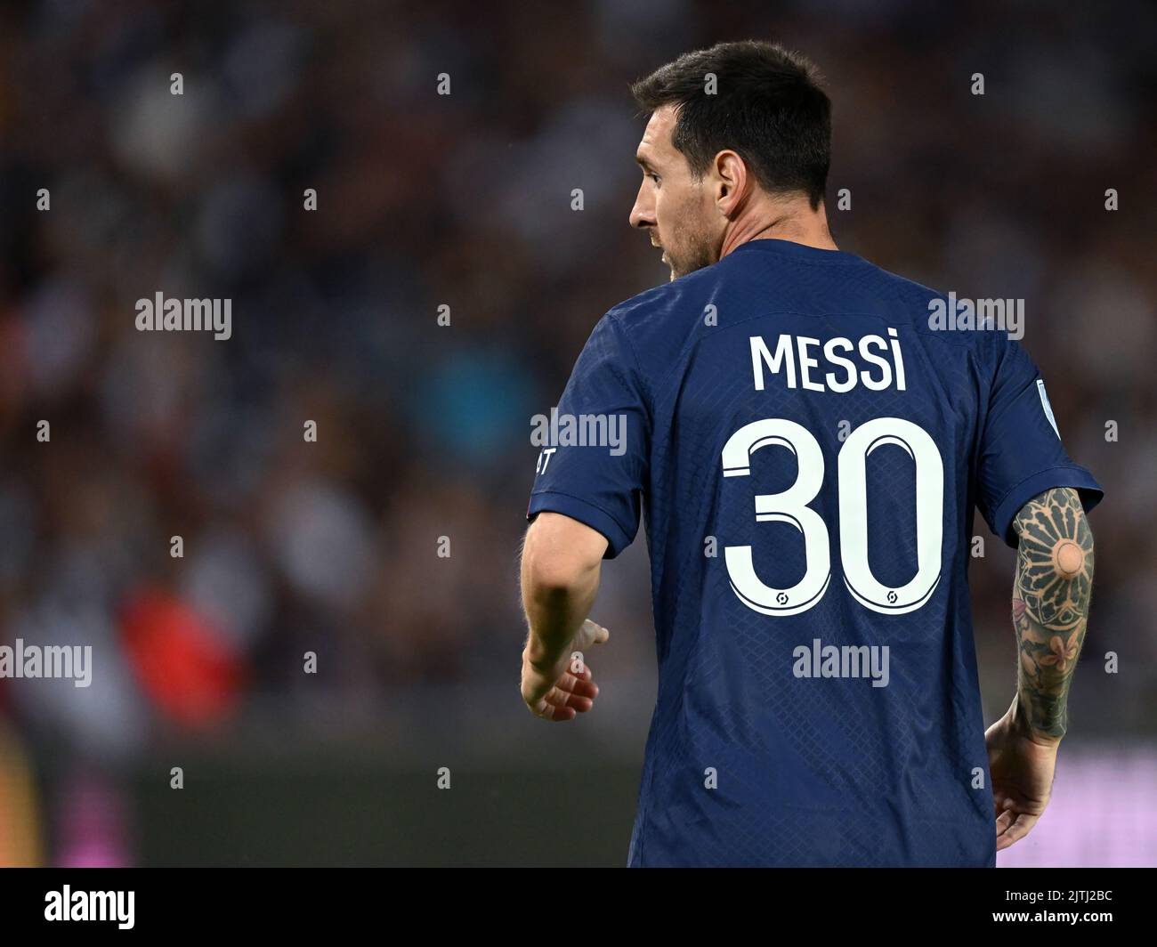 PARIS - Lionel Messi of Paris Saint-Germain during the French Ligue 1 ...