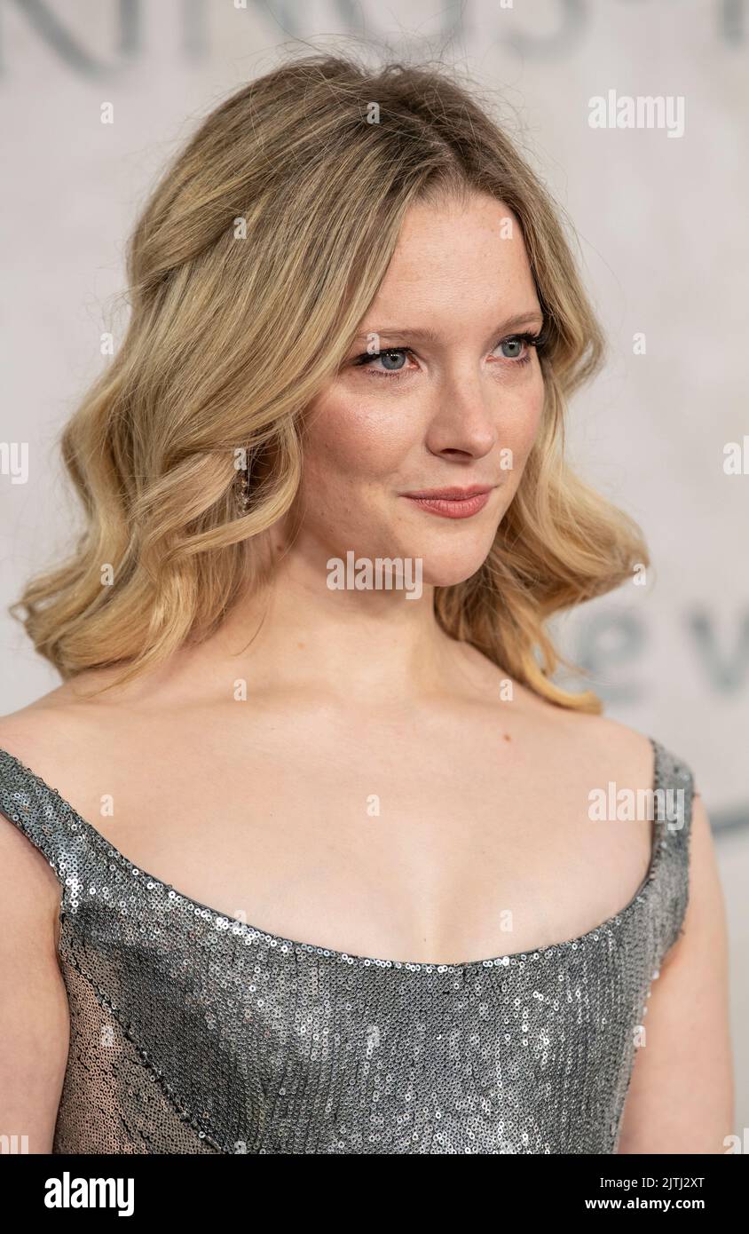 Morfydd Clark attends "The Lord Of The Rings: The Rings Of Power" World ...