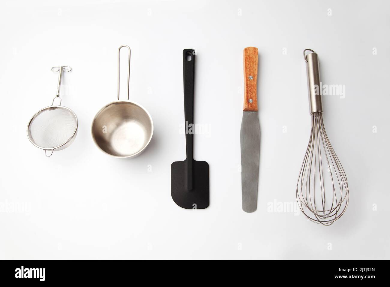 cooking tools isolated on white background Stock Photo - Alamy