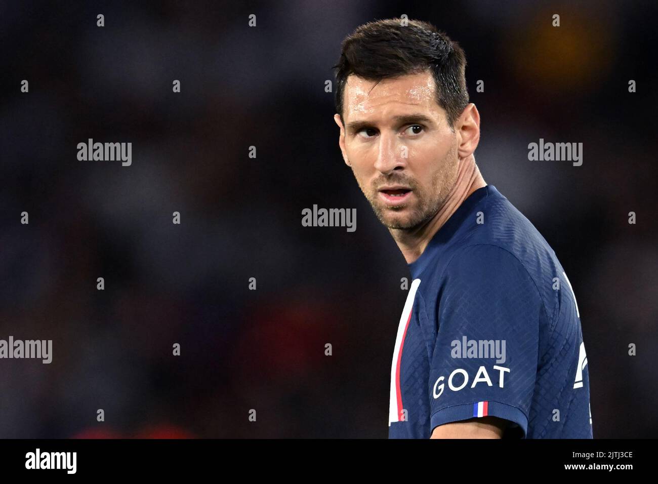 PARIS - Lionel Messi of Paris Saint-Germain during the French Ligue 1 ...