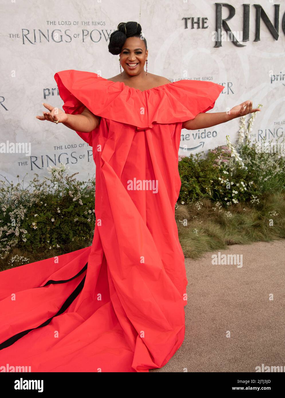 Sophia Nomvete attends "The Lord Of The Rings: The Rings Of Power ...