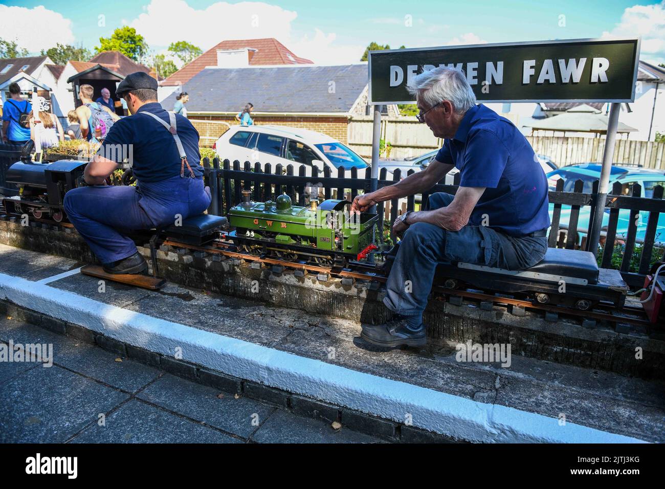 © Licensed to London News Pictures. 30/08/2020. Swansea, UK. The Derwen ...