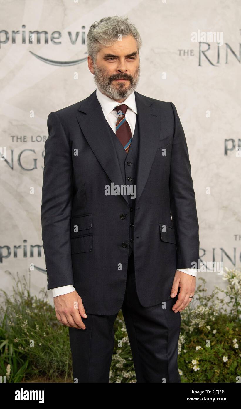 Trystan Gravelle attends "The Lord Of The Rings: The Rings Of Power ...