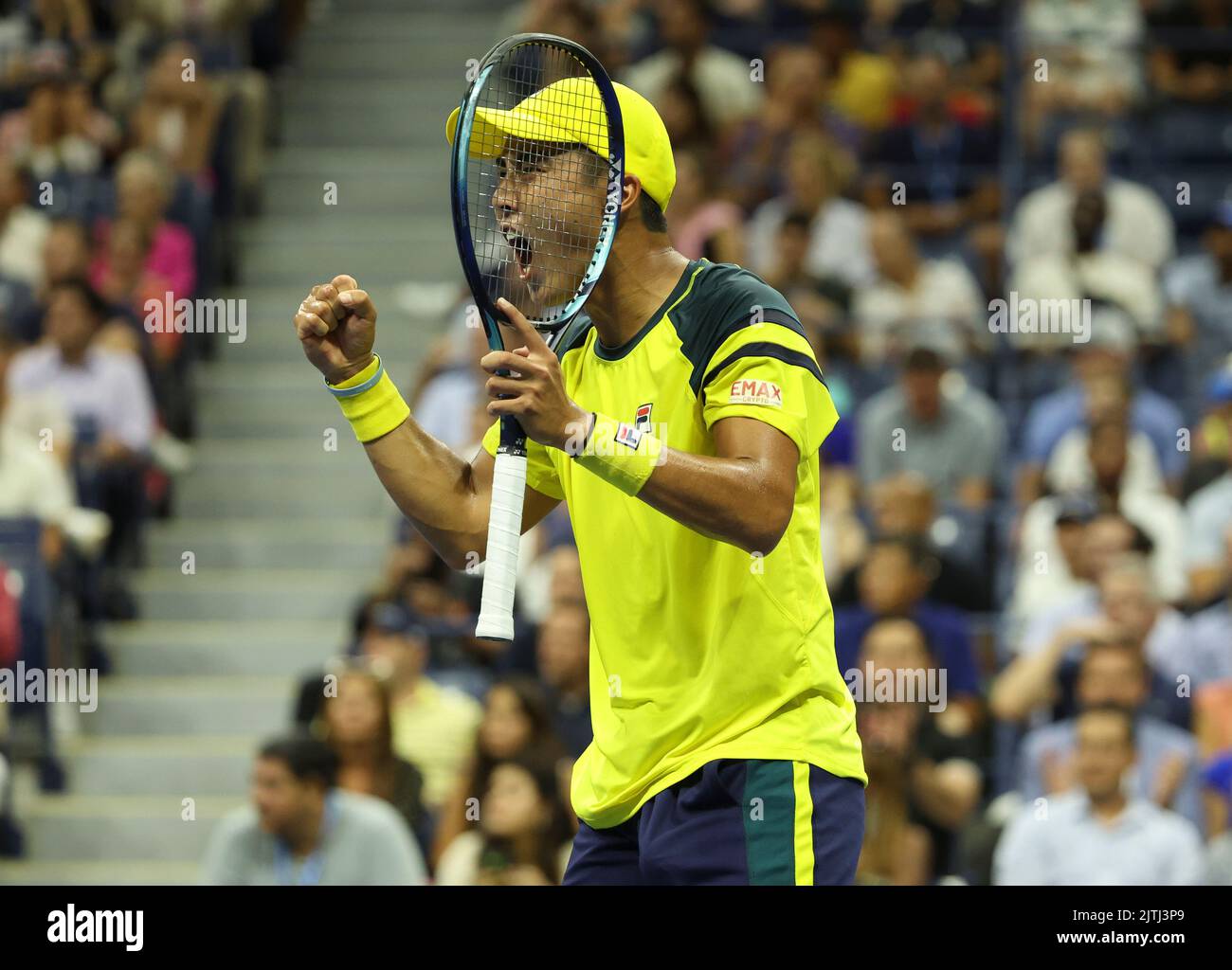 New York, US, 31/08/2022, Rinky Hijikata of Australia during day 2 of ...