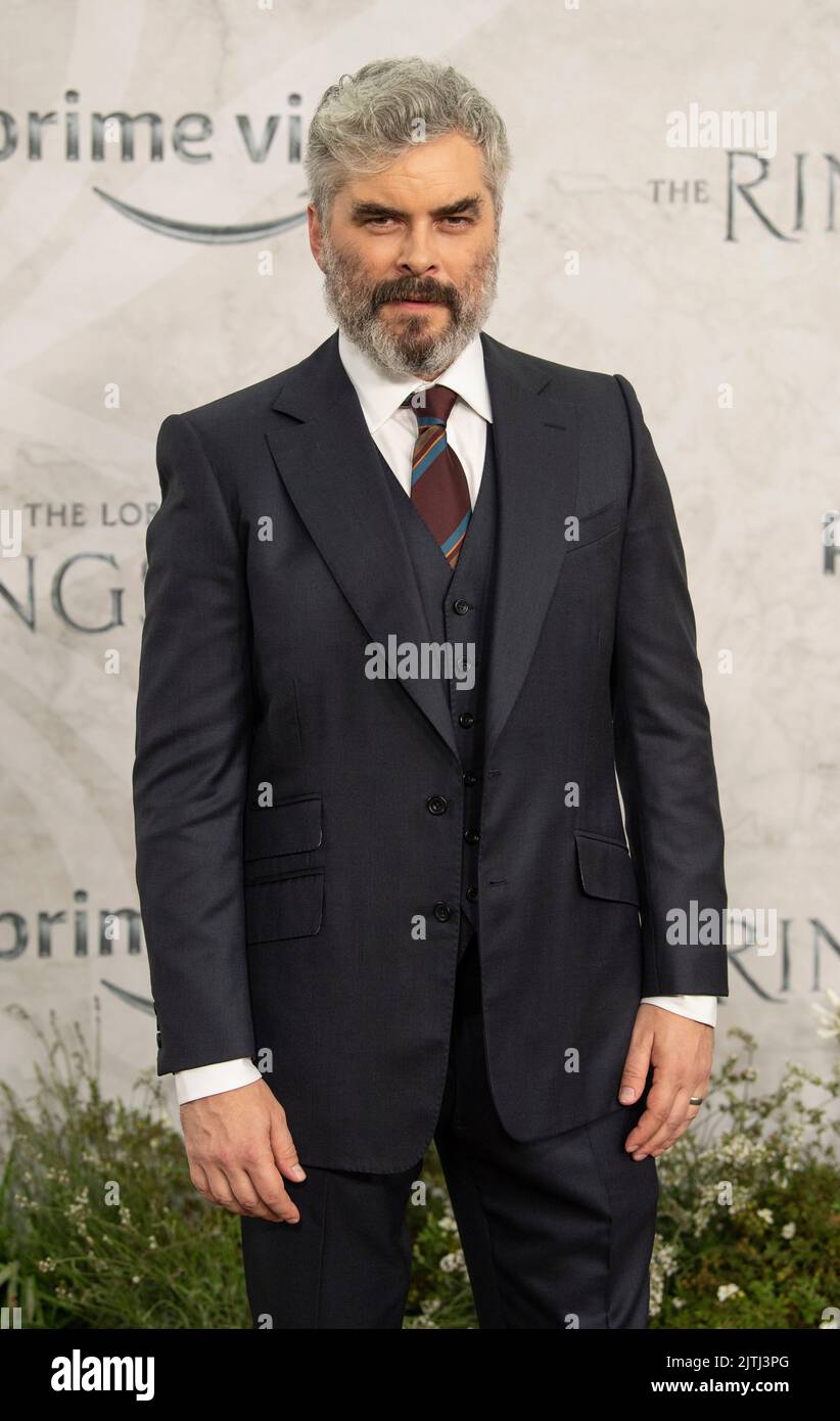 Trystan Gravelle attends "The Lord Of The Rings: The Rings Of Power ...