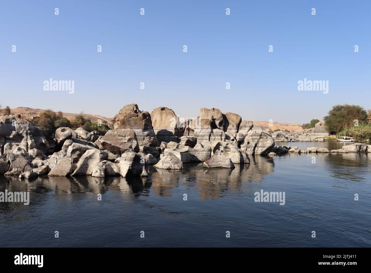 the beautiful nature of Aswan city, Egypt Stock Photo - Alamy