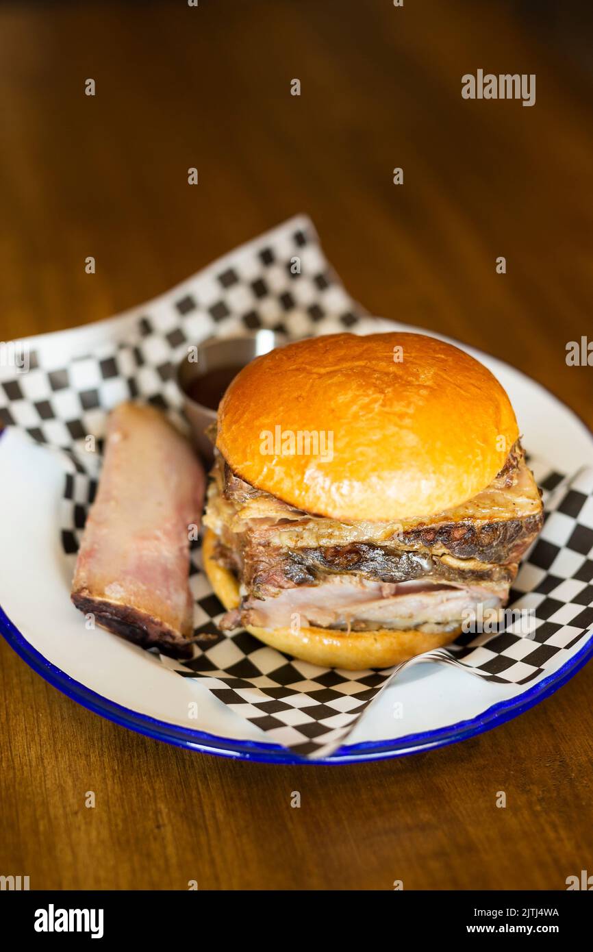 Burger hamburger beef american fast hi-res stock photography and images ...
