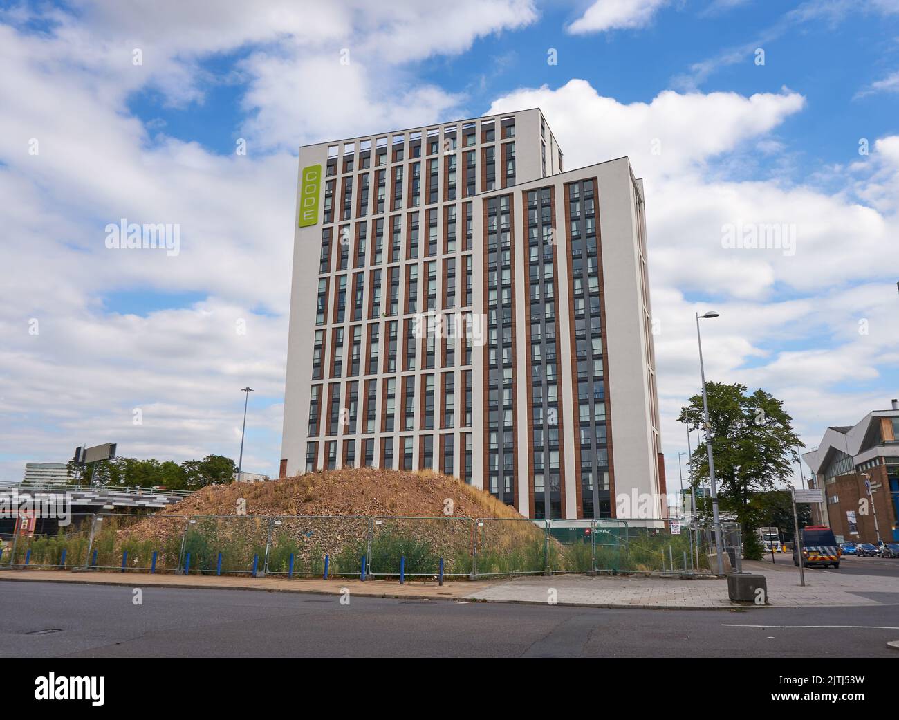 High rise apartment block in Coventry, UK Stock Photo - Alamy
