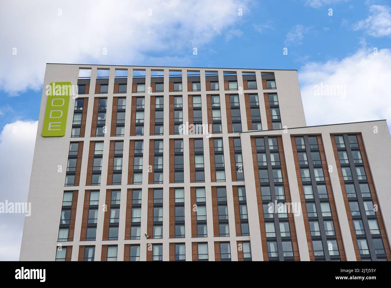 High rise apartment block in Coventry, UK Stock Photo - Alamy
