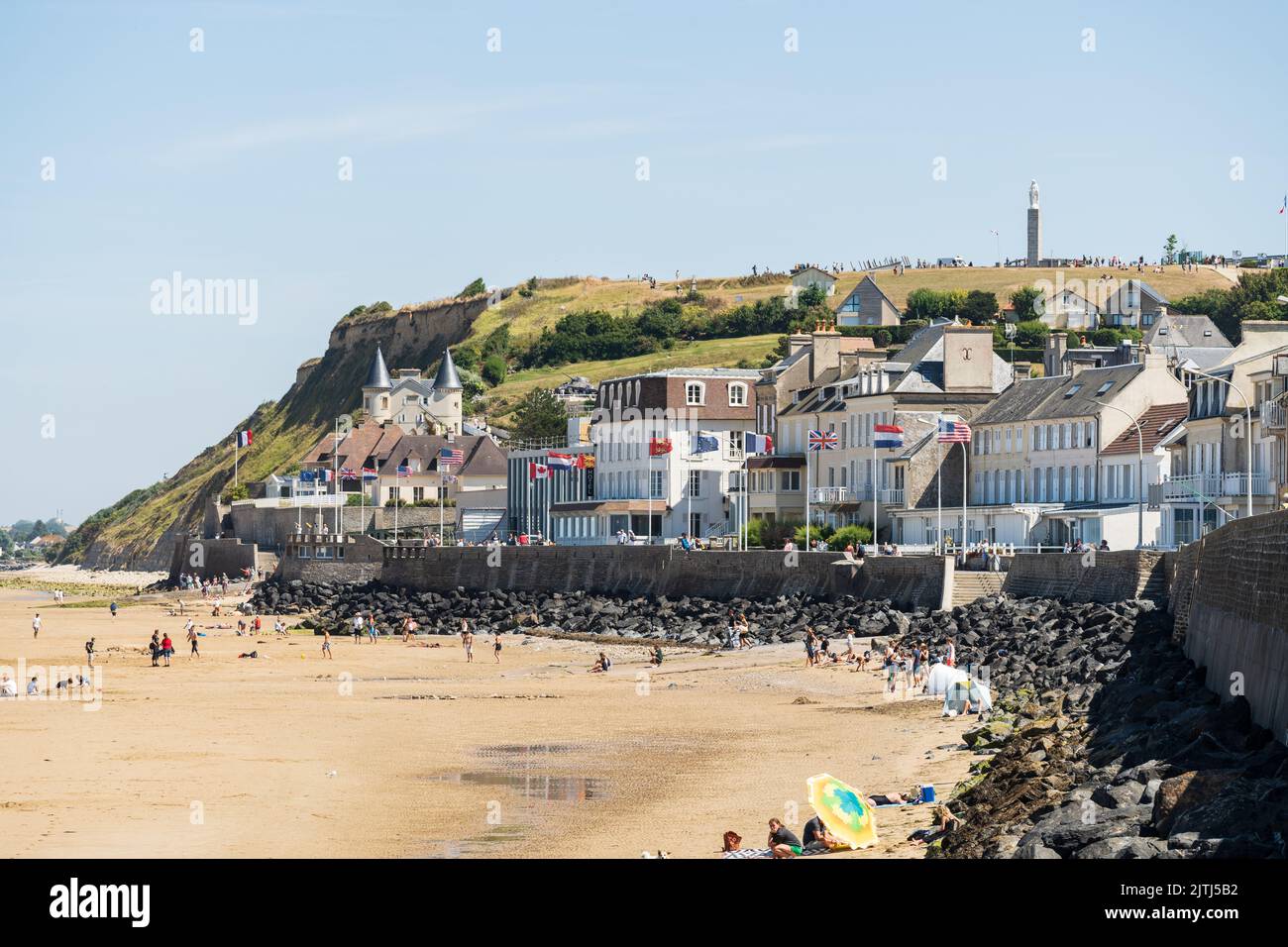 France calvados arromanches les bains hi-res stock photography and ...