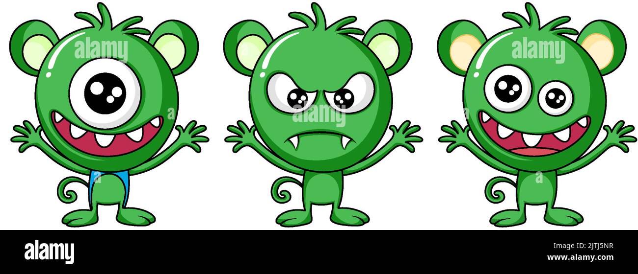 Three monsters hi-res stock photography and images - Alamy