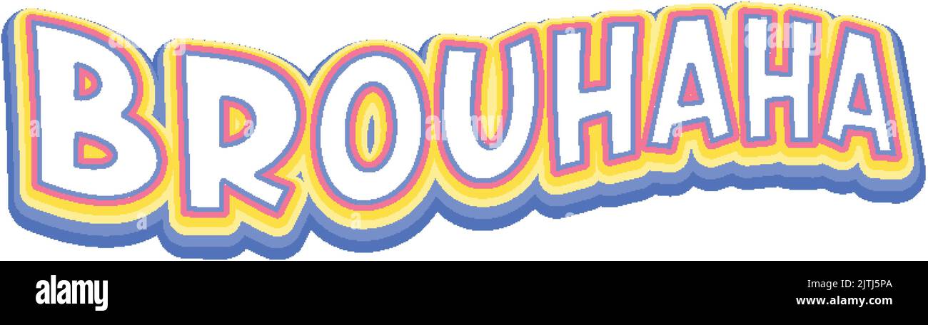 Brouhaha Stock Vector Images - Alamy