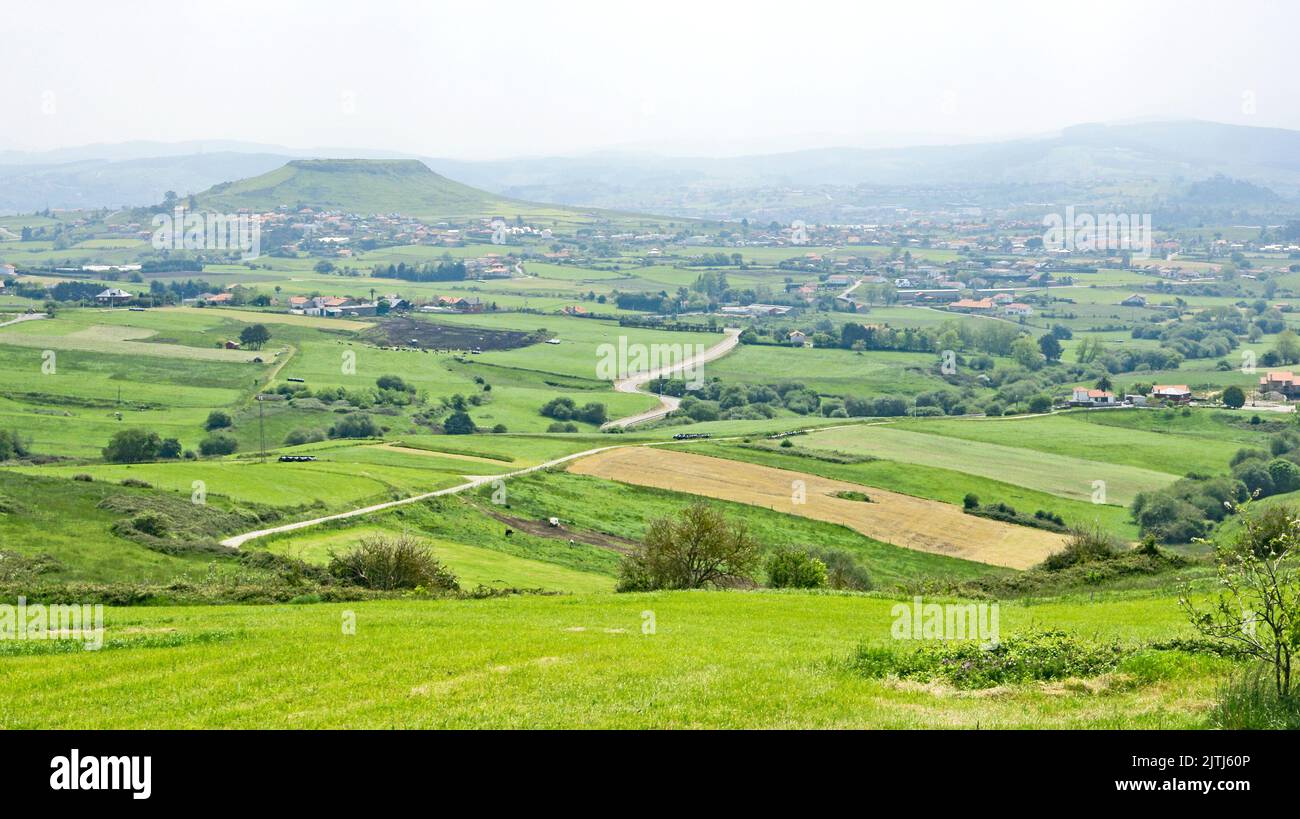 Landscape of Northern Spain, Europe Stock Photo - Alamy