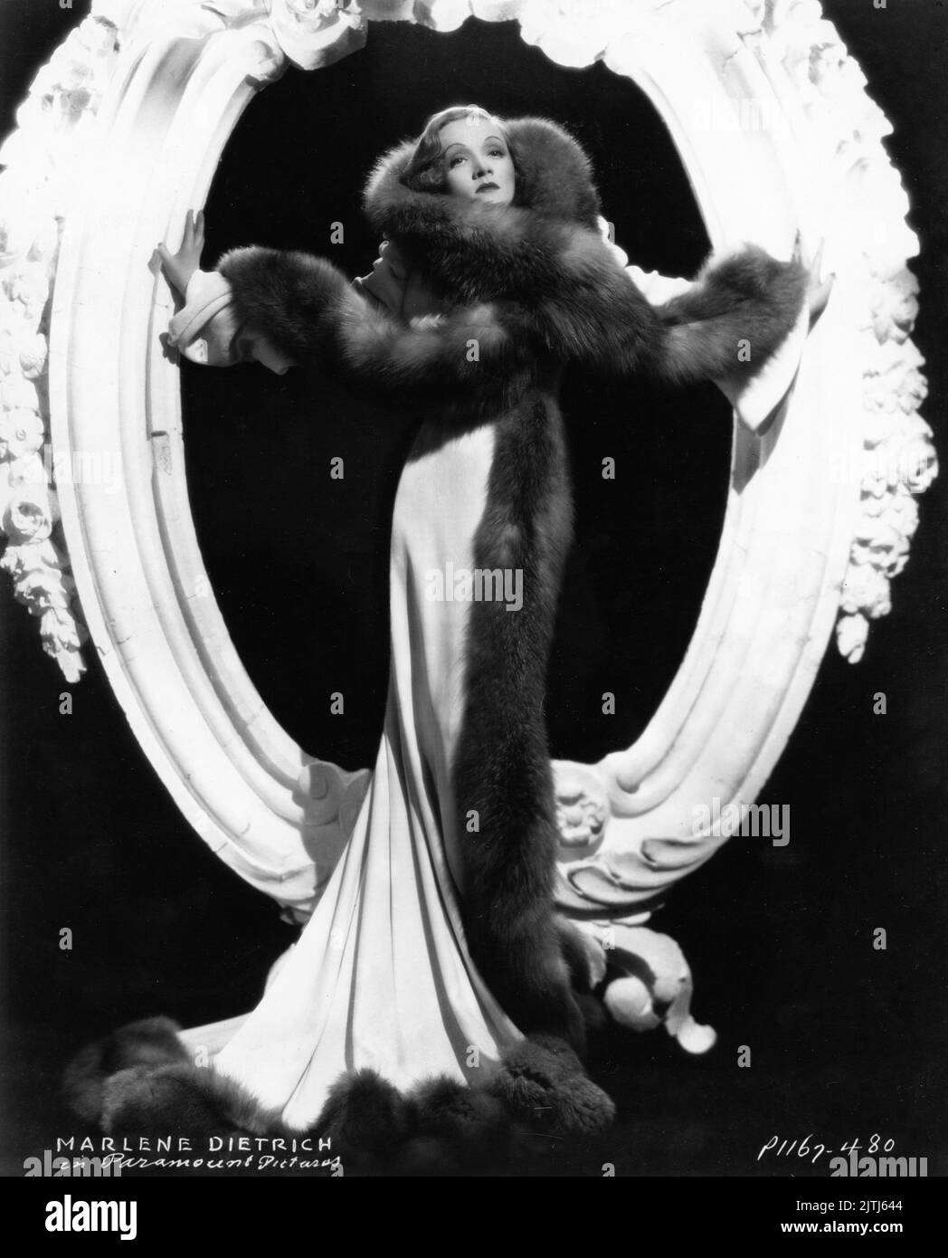 MARLENE DIETRICH 1937 Portrait publicity for Paramount Pictures Stock ...