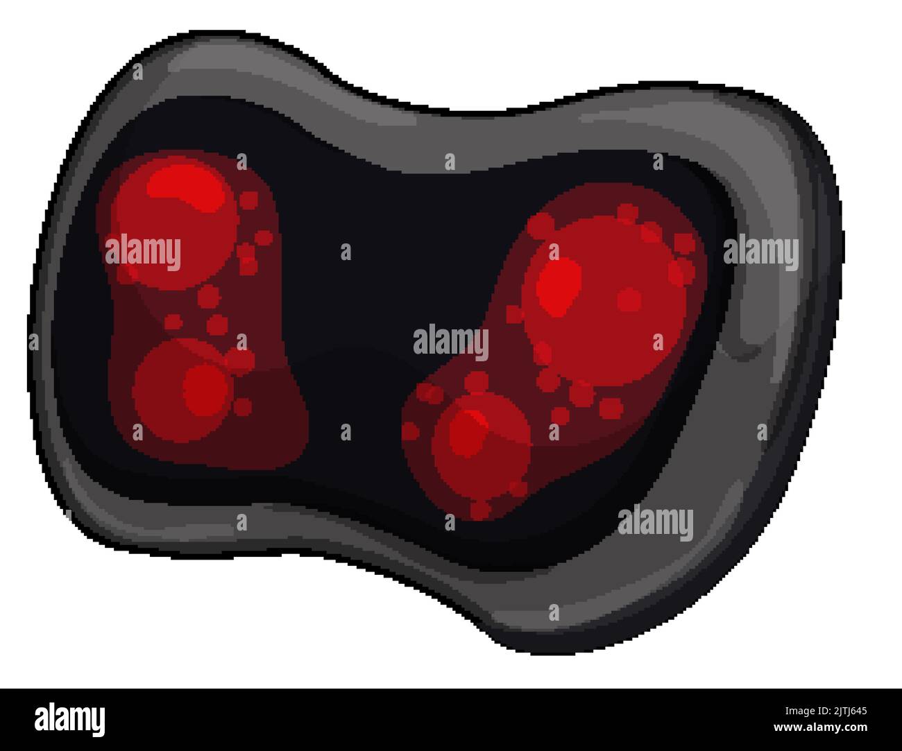 woman neck massage cartoon vector illustration Stock Vector Image & Art ...