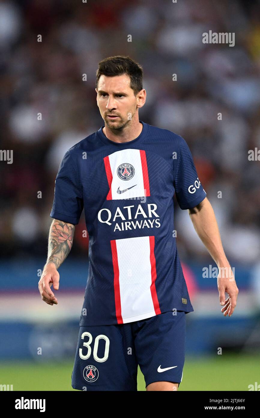 PARIS - Lionel Messi of Paris Saint-Germain during the French Ligue 1 ...