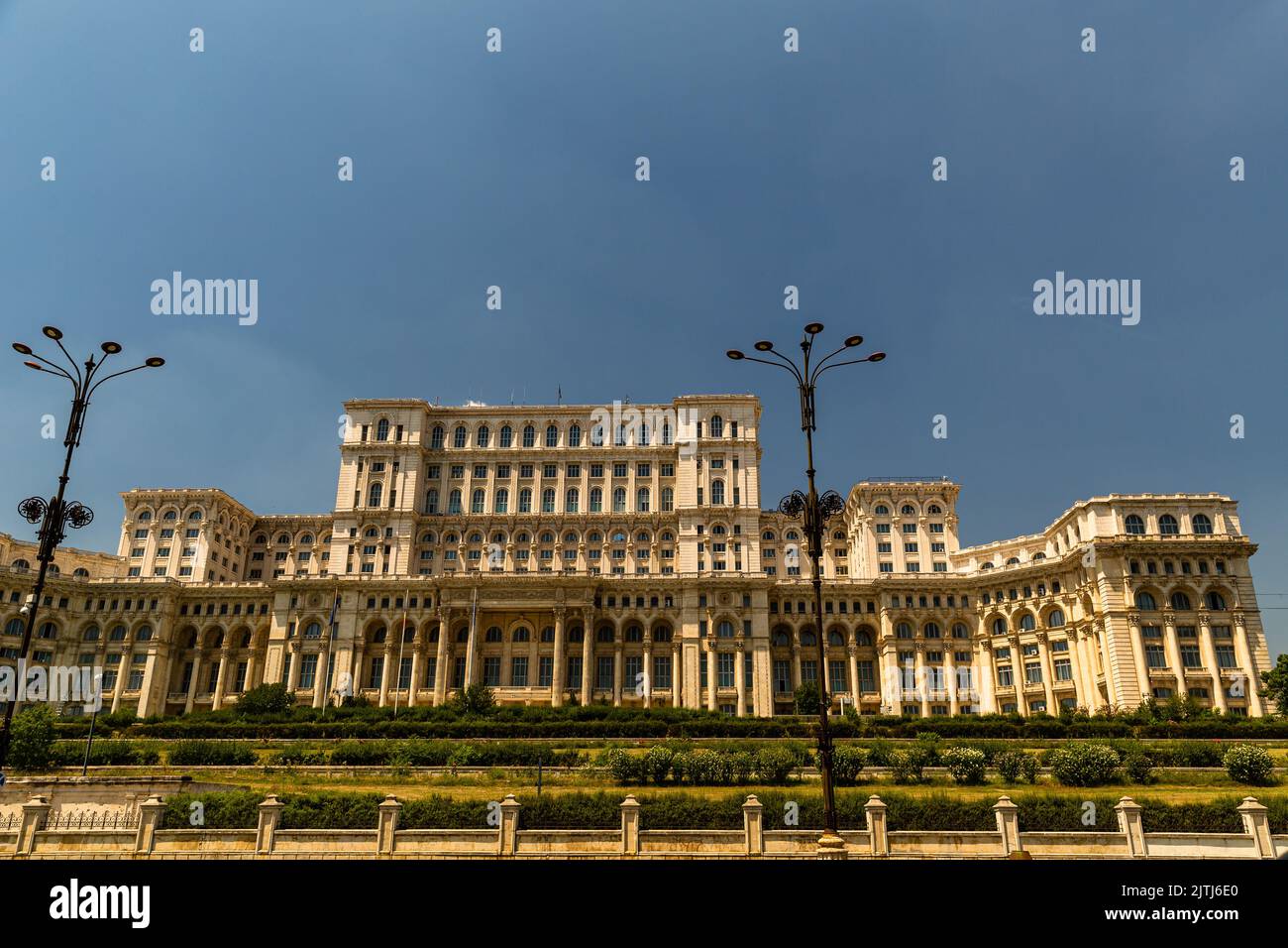 Detail of Palace of the Parliament, Bucharest, Romania Stock Photo - Alamy