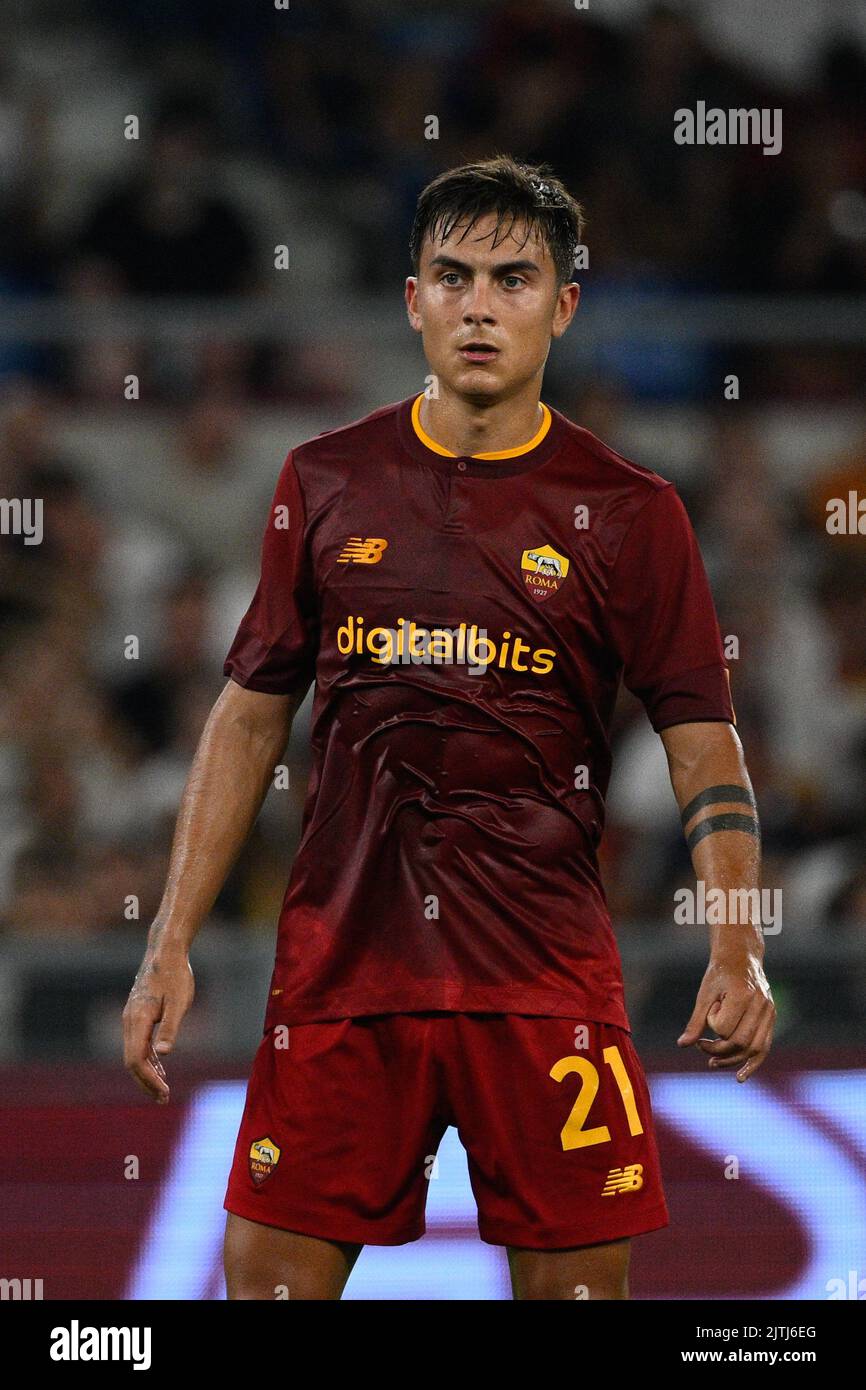 Paulo Dybala AS Roma During The Italian Football Championship League