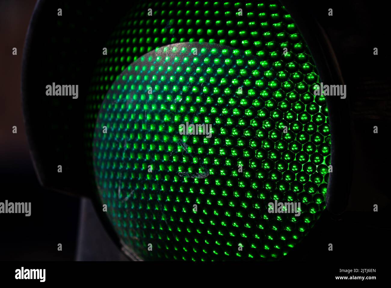 Detail of traffic lights. Traffic led lights Stock Photo - Alamy