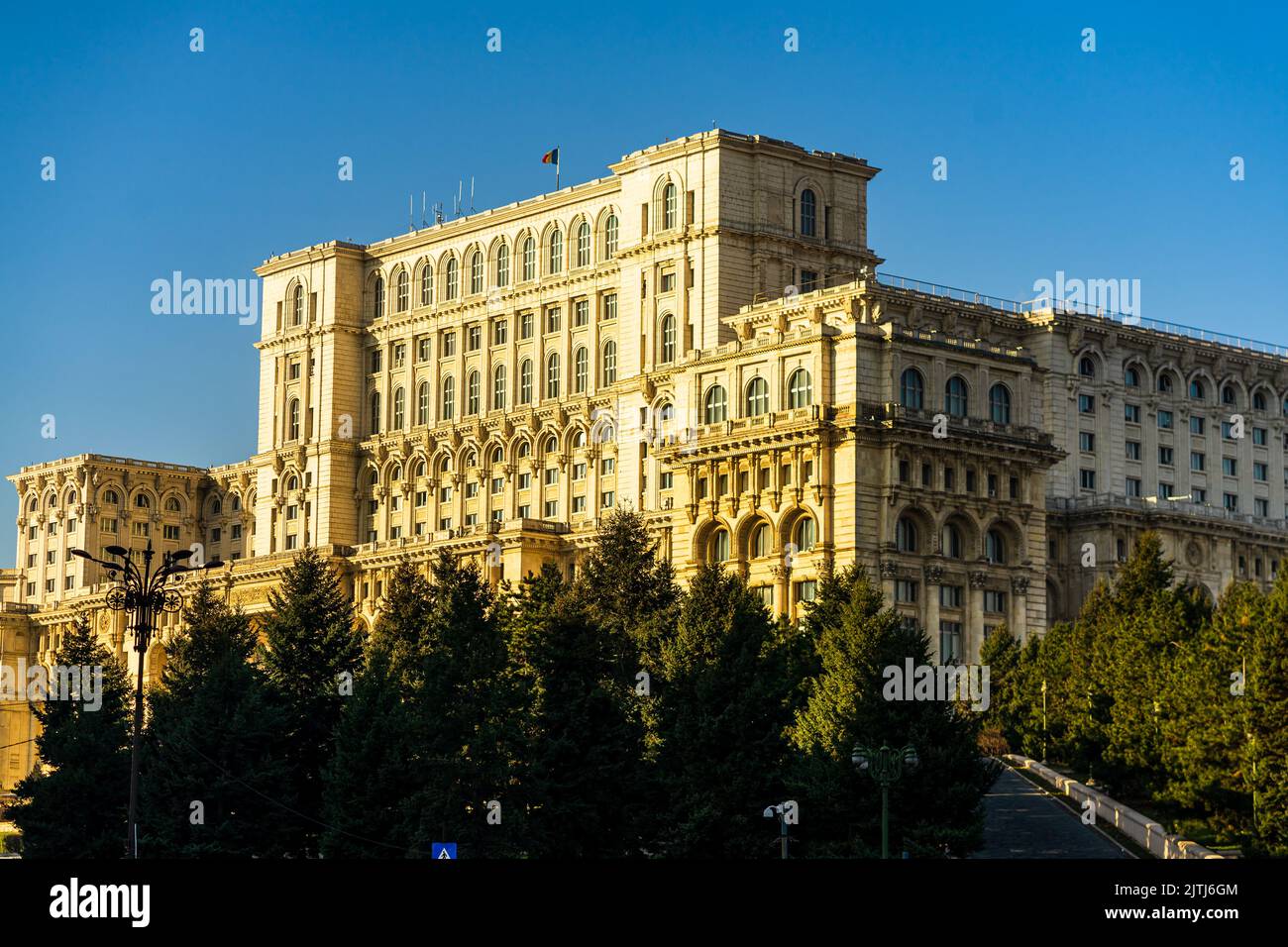 Detail of Palace of the Parliament, Bucharest, Romania Stock Photo - Alamy