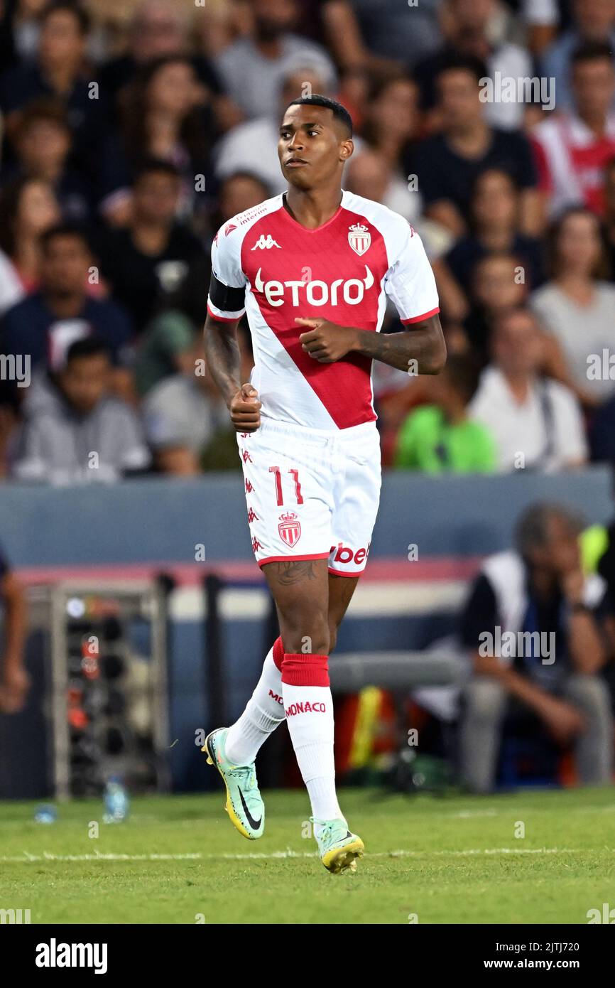 PARIS - Jean Lucas de Souza Oliveira of AS Monaco FC during the French ...
