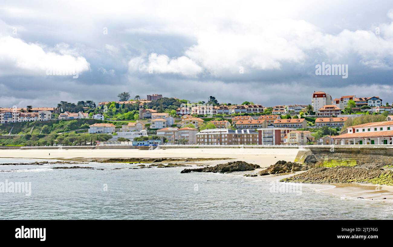 Comillas beach playground hi-res stock photography and images - Alamy