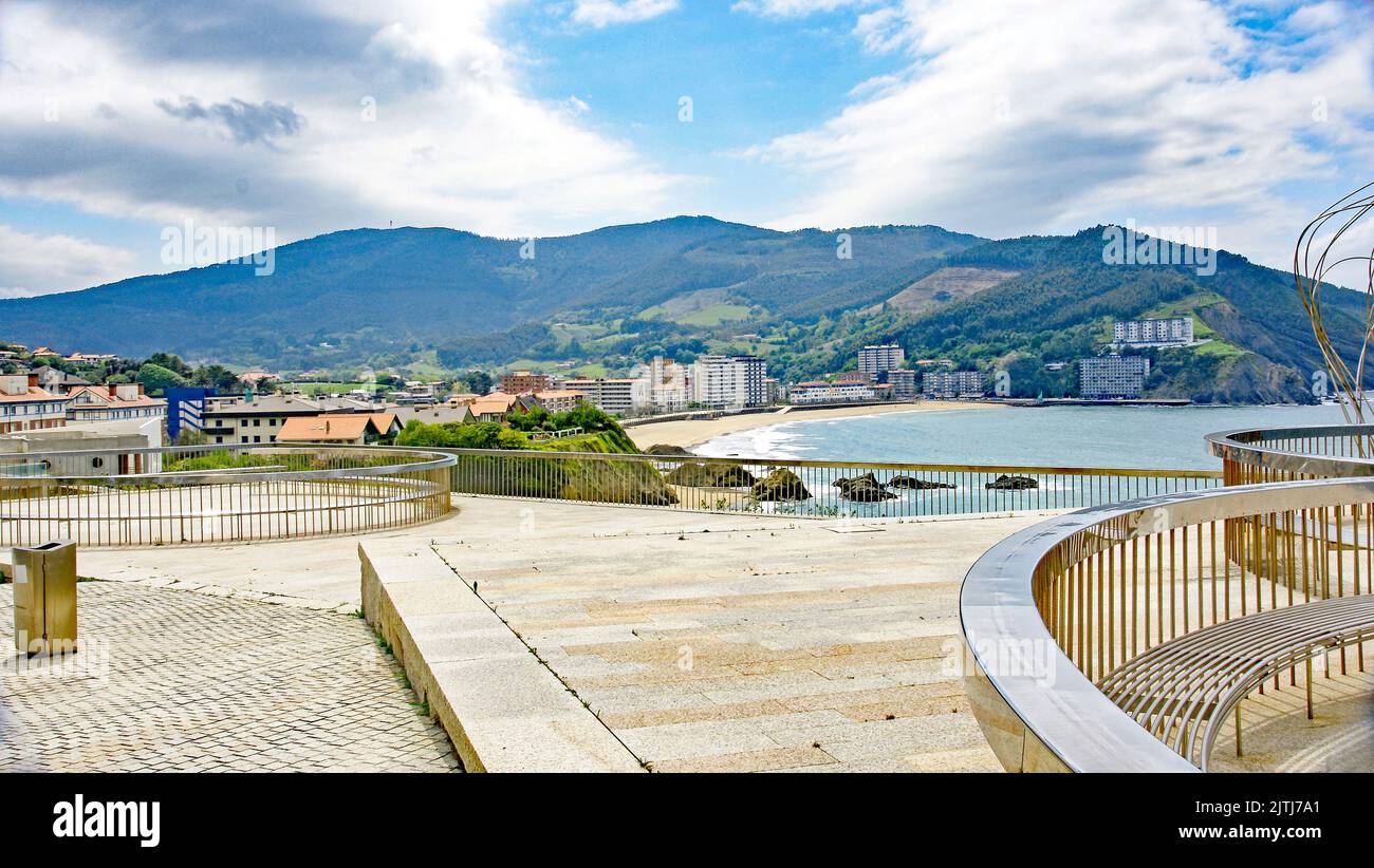 Gaztelugatxe village beach in Bermeo, Biscay, Basque Country, Spain ...