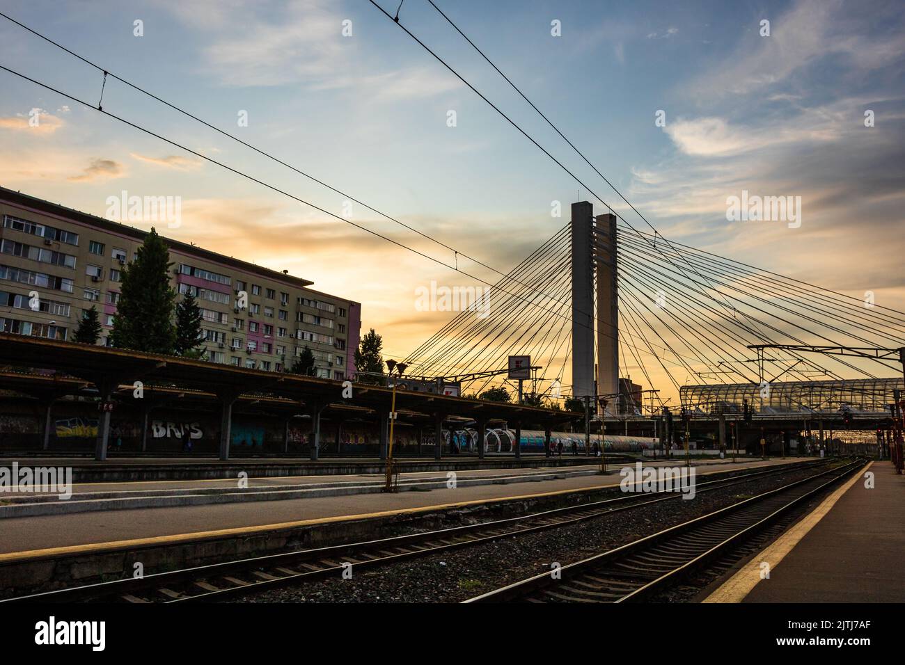 Modern architecture in Bucharest city, Romania, 2022 Stock Photo - Alamy