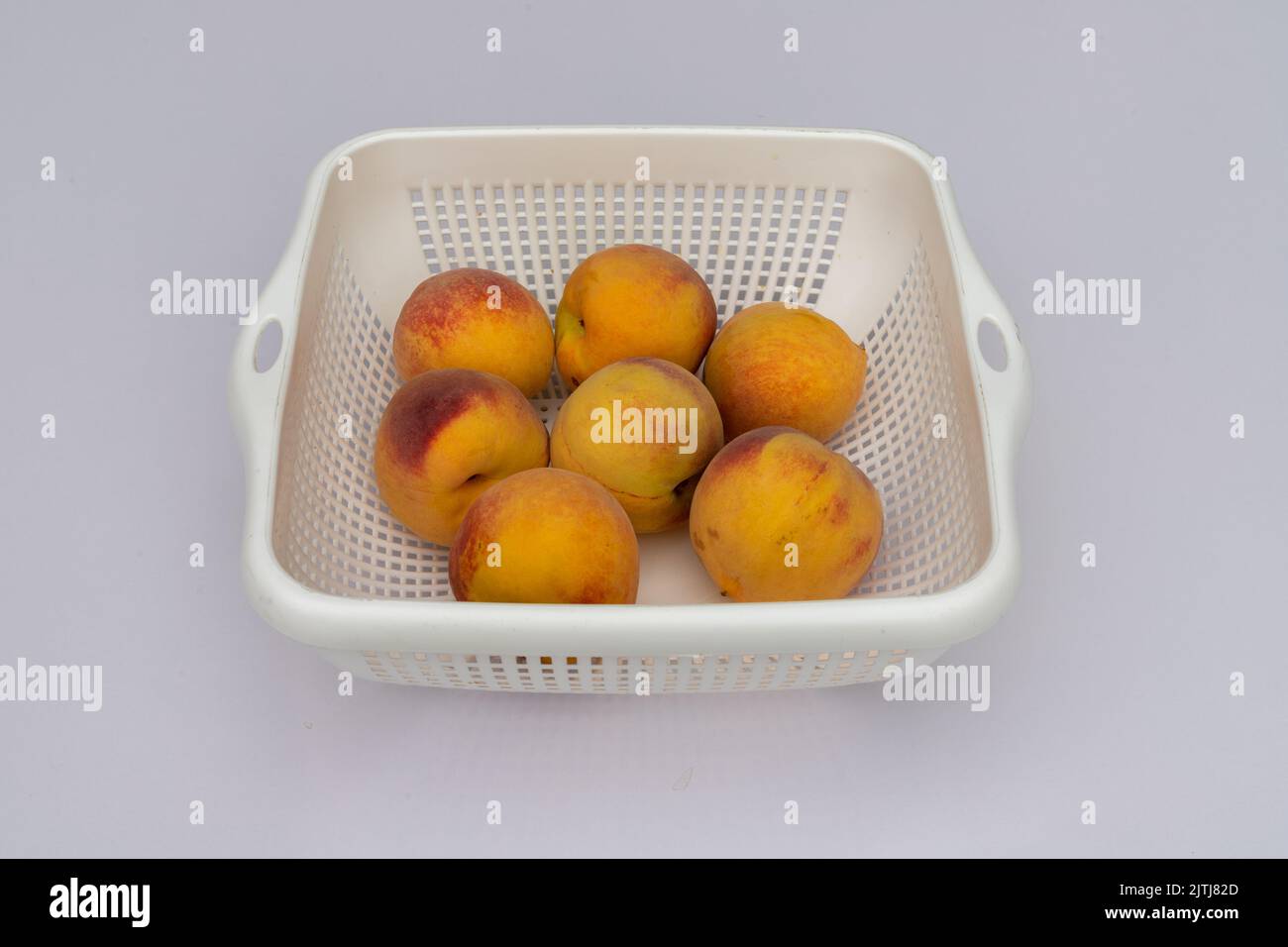 Organic whole peaches in hi-res stock photography and images - Alamy