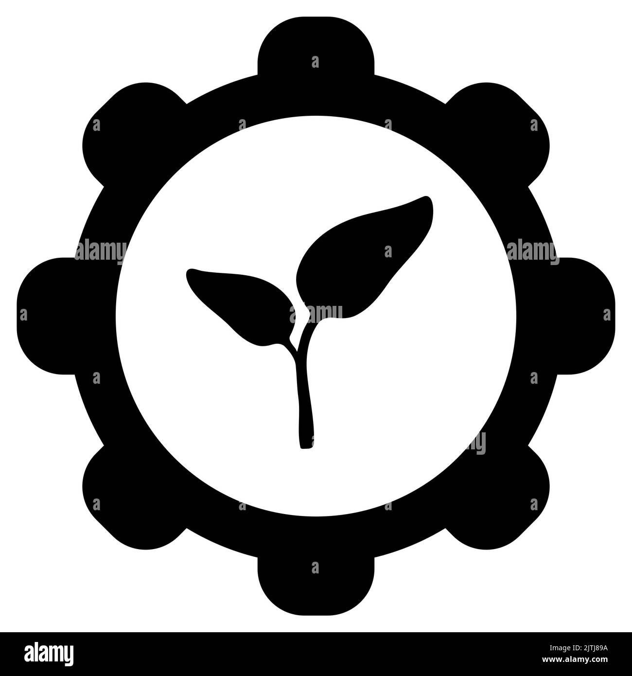 Plant and wheel Stock Photo - Alamy