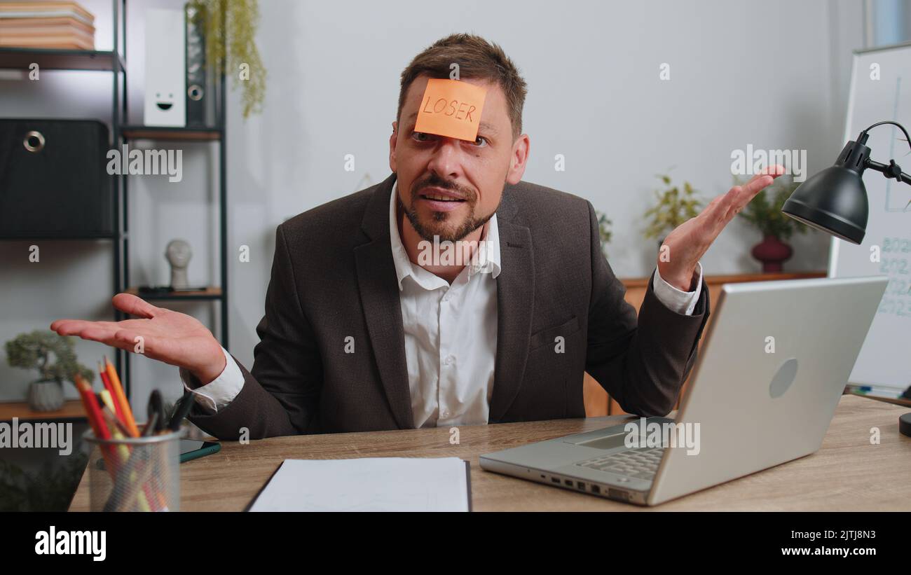 Loser suit hi-res stock photography and images - Alamy