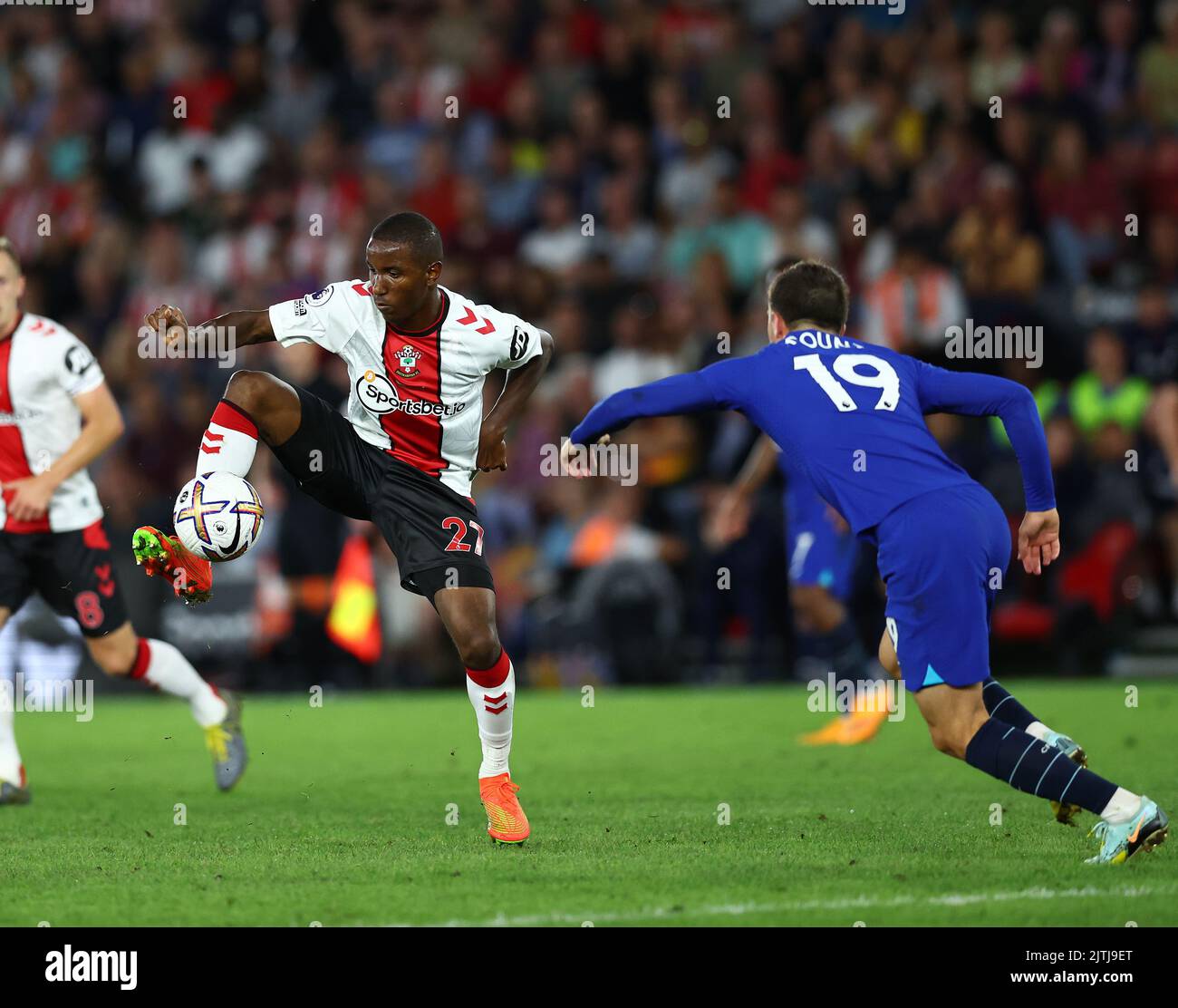 Southampton, England, 30th August 2022. Ibrahima Diallo of Southampton ...