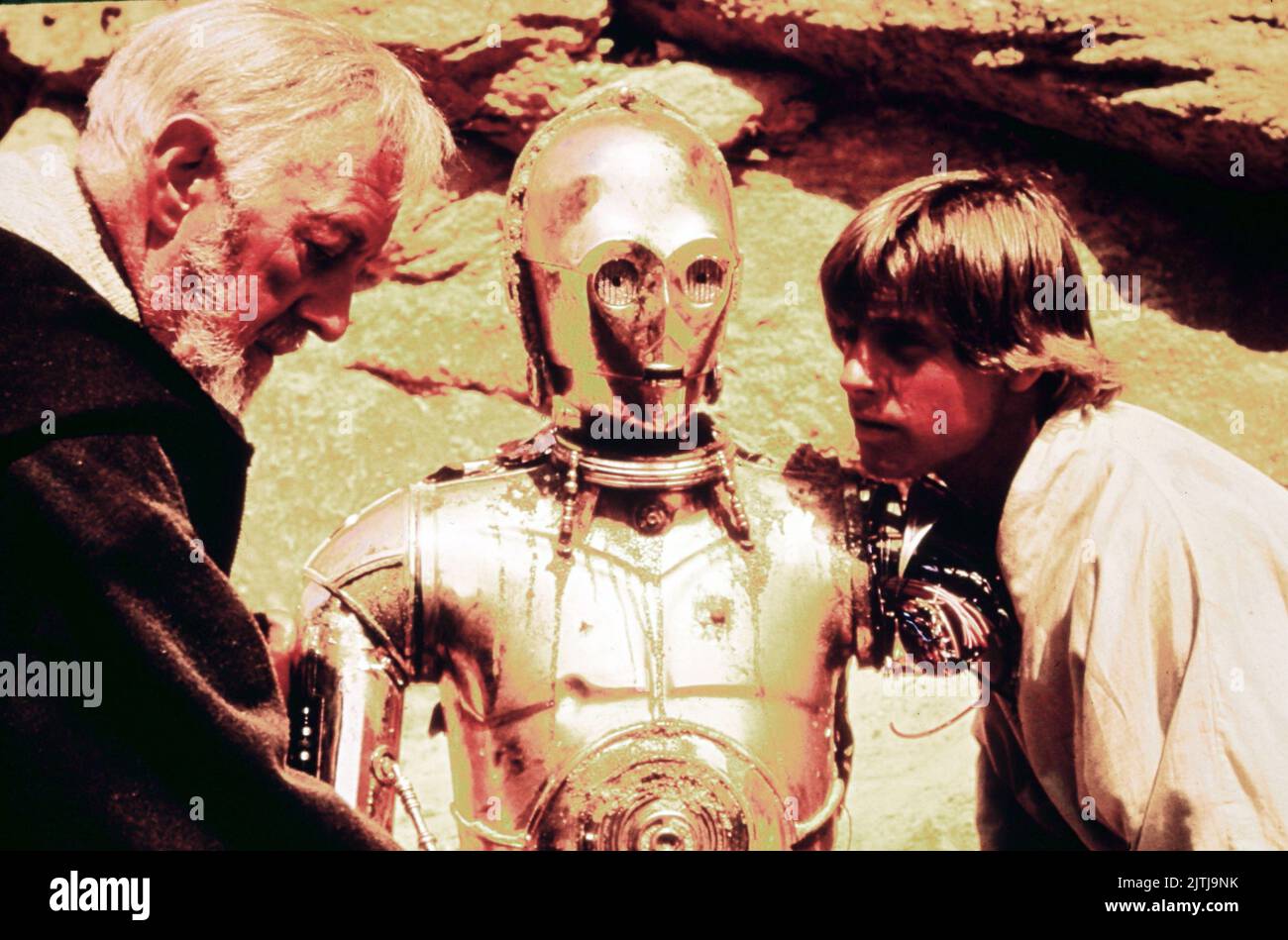 Star wars obi wan kenobi luke skywalker hi-res stock photography and ...