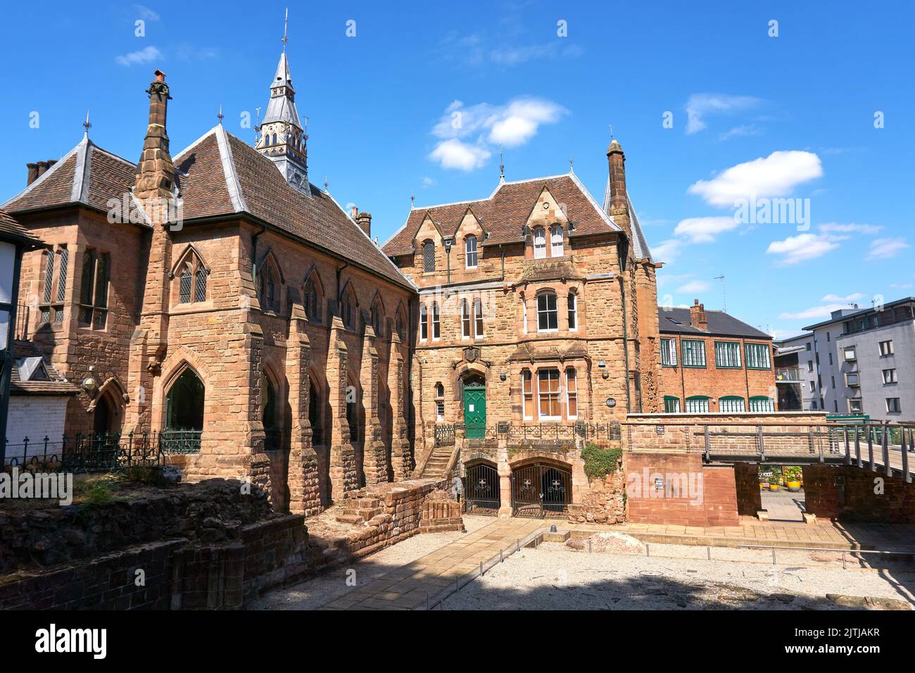 Old buildings in Coventry, UK Stock Photo - Alamy