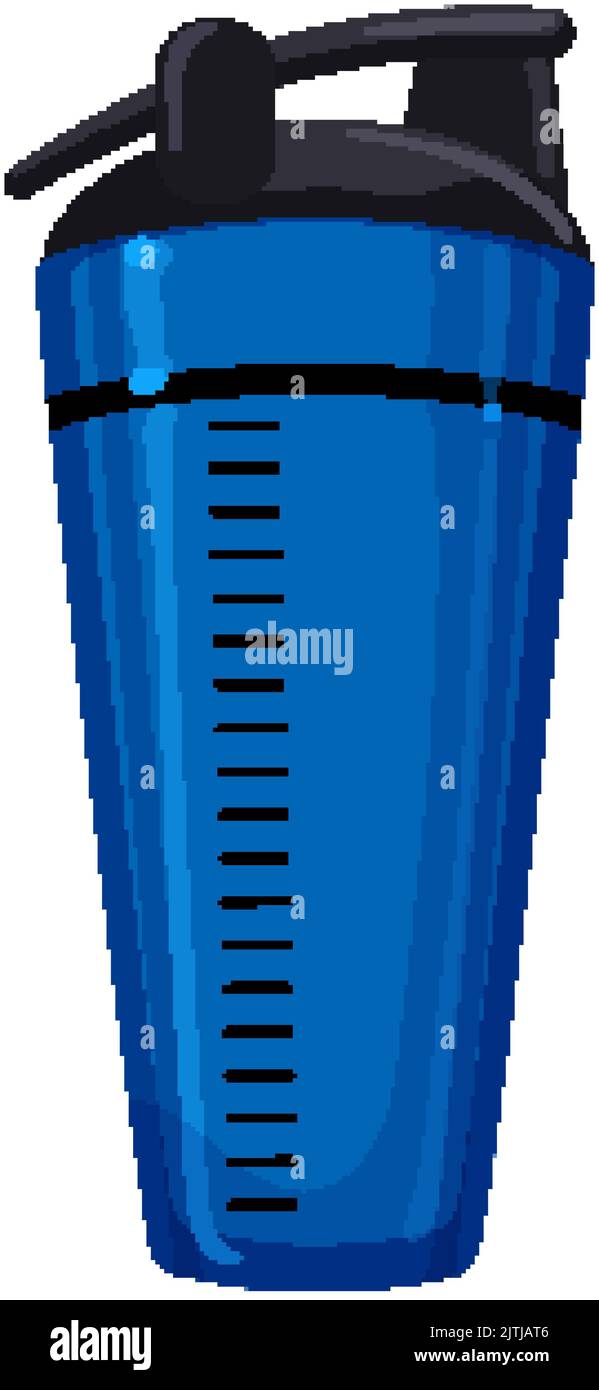 gym protein shaker cartoon vector illustration Stock Vector Image & Art ...