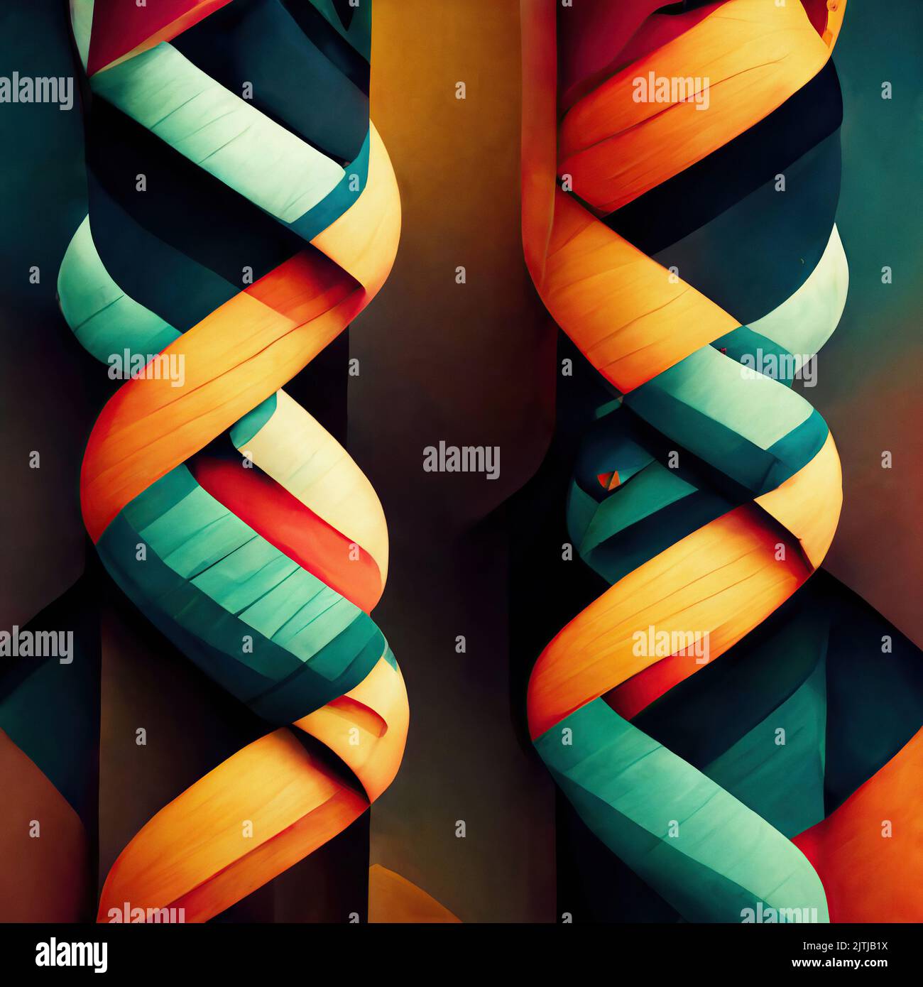 Abstract dna art hi-res stock photography and images - Alamy