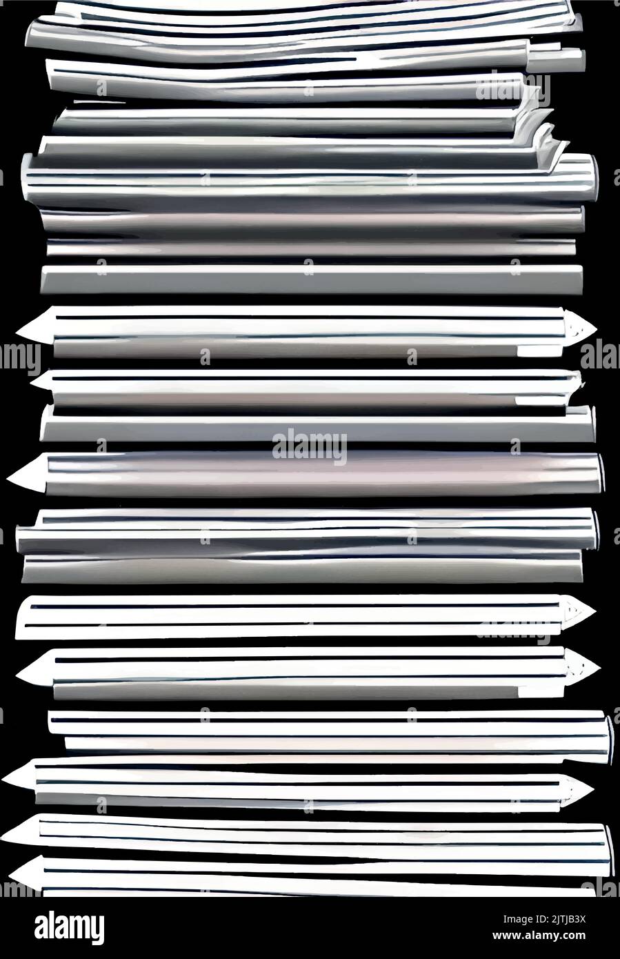 Daily newspaper horizontal Stock Vector Images - Alamy
