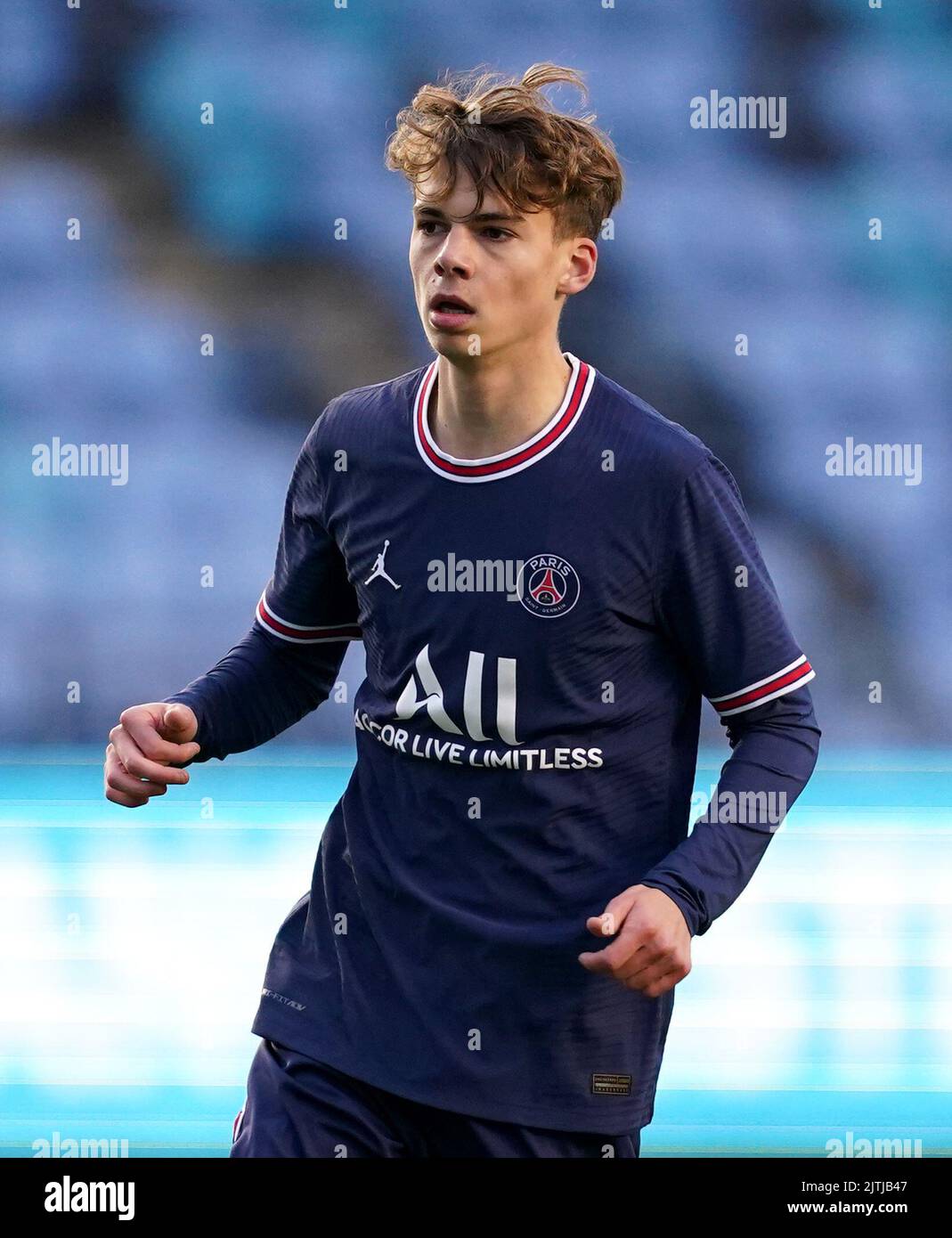 File photo dated 24-11-2021 of Paris Saint Germain's Edouard Michut who ...