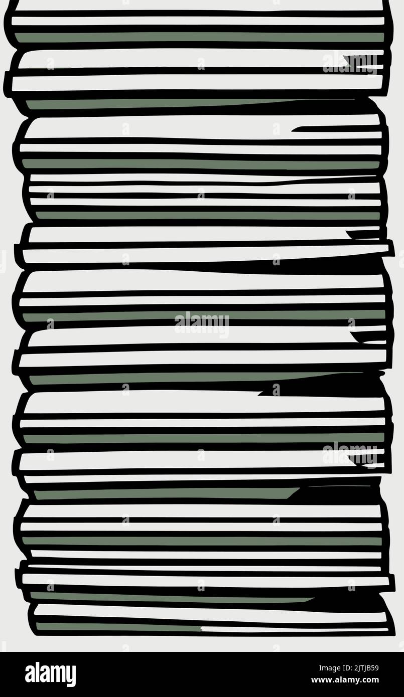 Folded up newspaper Stock Vector Images - Alamy