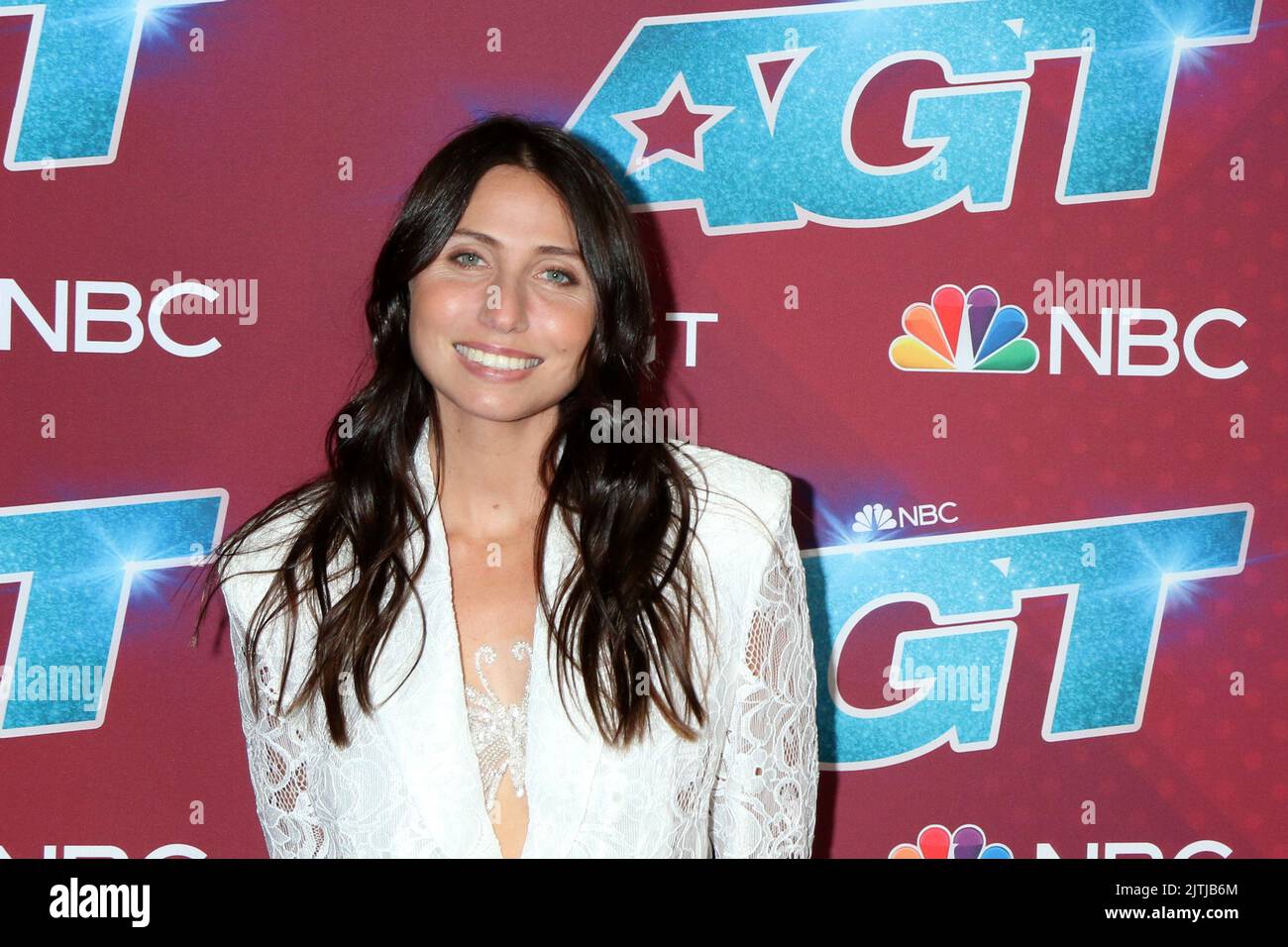 LOS ANGELES - AUG 30: Lily Meola at the America's Got Talent Season 17 ...