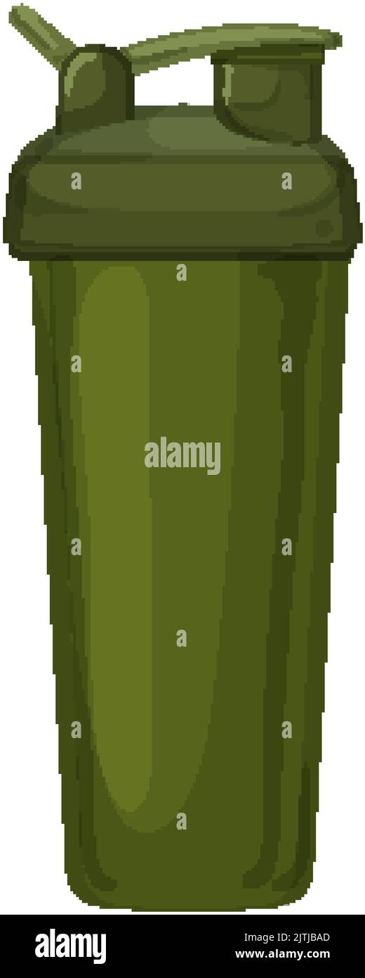 cup protein shaker cartoon vector illustration Stock Vector Image & Art ...