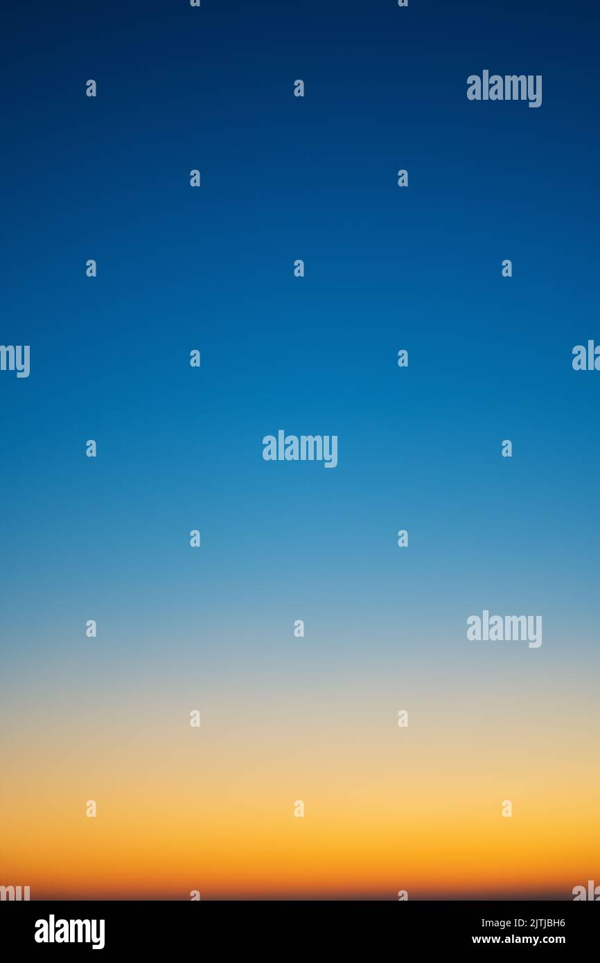 Sunset sky as background. Natural gradient Stock Photo - Alamy