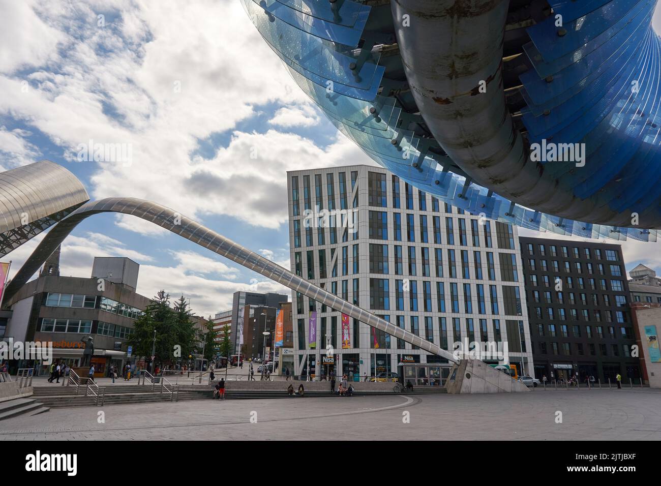 Modern street art installation in Coventry, UK Stock Photo - Alamy