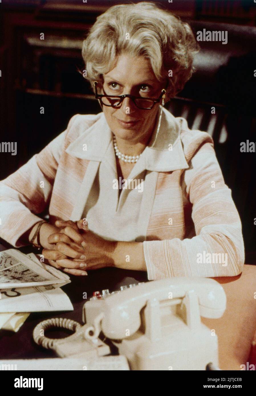 Lou Grant, Fernsehserie, USA 1977 - 1982, Darsteller: Nancy Marchand ...