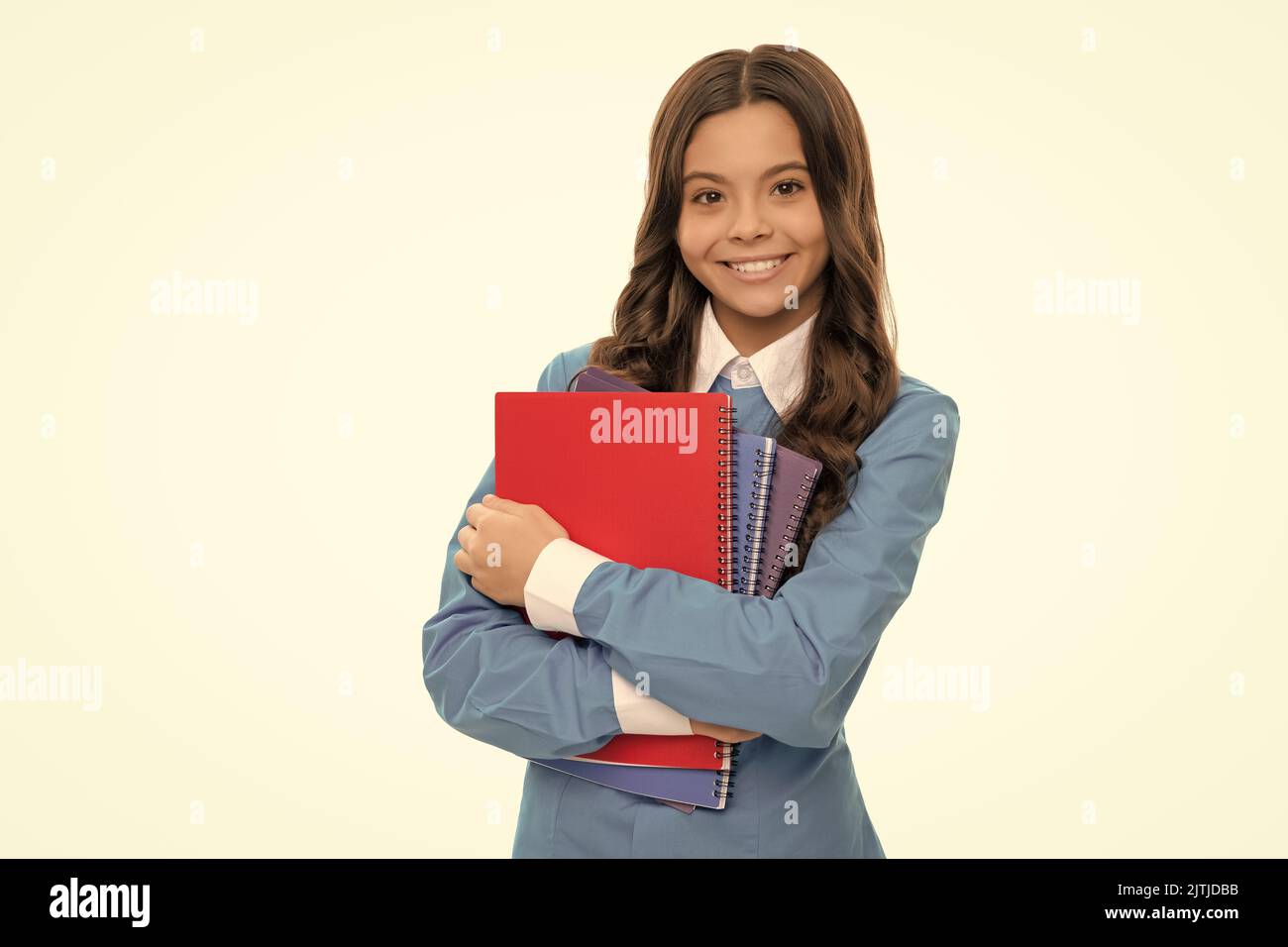 Happy child long curly hi-res stock photography and images - Alamy