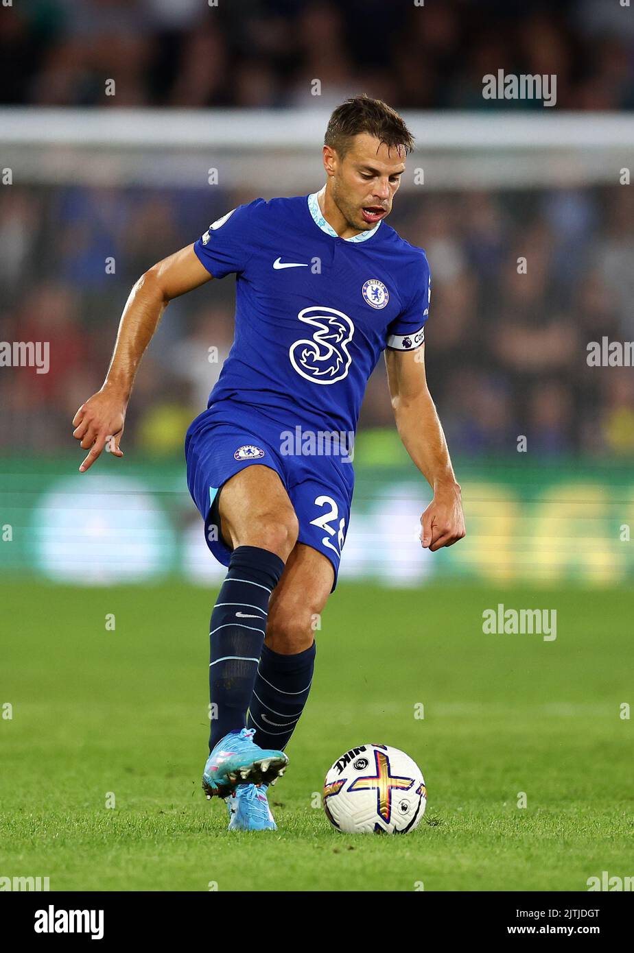 Southampton, England, 30th August 2022. Cesar Azpilicueta of Chelsea ... Southampton, England, 30th August 2022. Cesar Azpilicueta of Chelsea ...