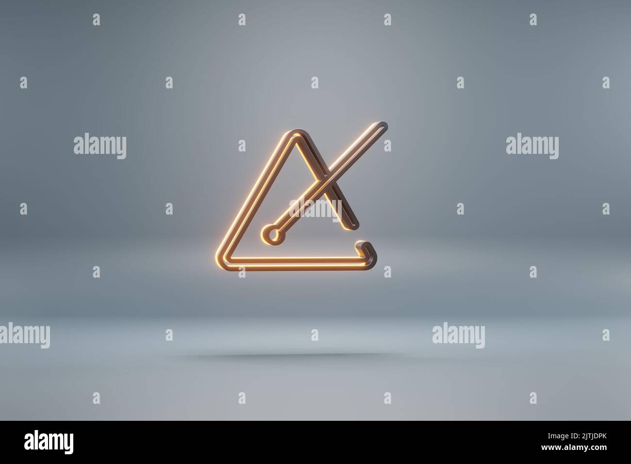 Beautiful black Triangle symbol with yellow light symbol icons on a ...